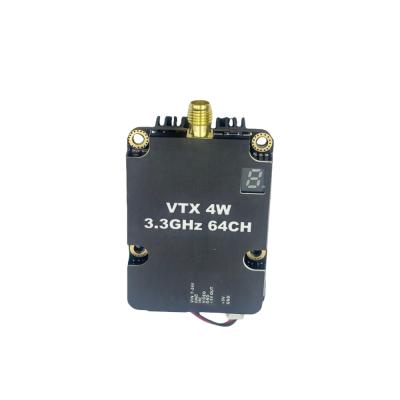 China Compact 64CH FPV VTX (Pit/2W/4W) with 7-26V Input, IRC & Universal Connectors for Mini Drones for sale