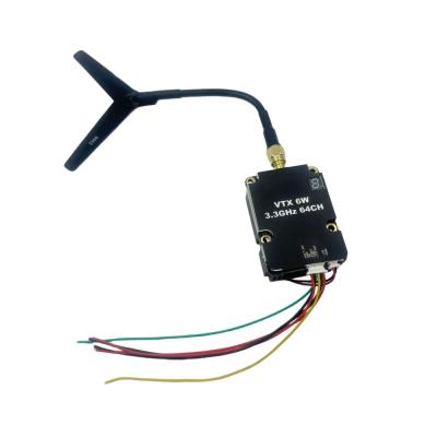 China Long-Range 3.3GHz 6W FPV VTX Offering Reliable Performance and 3060–3500MHz Frequency Coverage for sale