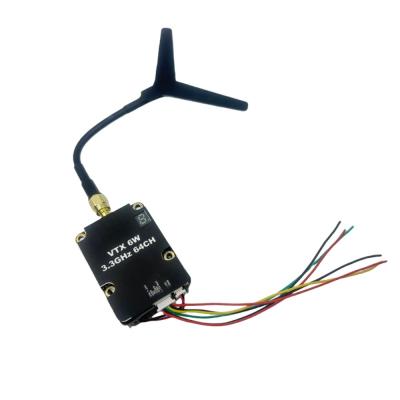 China Industrial-Grade 3.3GHz 6W FPV VTX with Stable Transmission and Adjustable Power Output for sale
