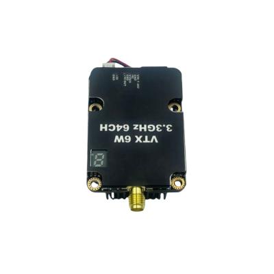 China 3.3GHz 6W FPV VTX  Industrial-Grade with Stable Transmission and Adjustable Power Output for sale