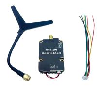 China 3.3GHz 5W High-Stability  FPV VTX with Adjustable Power Levels and 3060–3500MHz Operating Band for sale