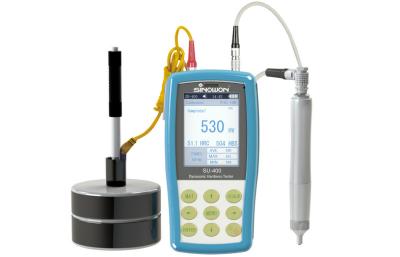 China Portable Universal Dynasonic Digital Hardness Tester SU -400 Support Leeb And UCI Härteprüfer for sale