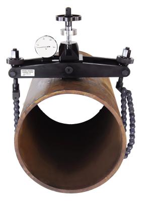 China Chain Clamp Rockwell Portable Hardness Tester Testing Pipe / Shaft / Roller for sale