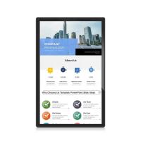 China 21.5 Inch Wall Mounted Digital Signage Display for Elevator Advertising - 300 Nits Brightness, 3840×2160 Resolution for sale