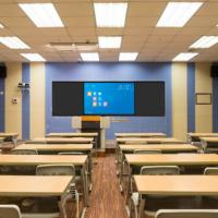 China 75 Inch Smart Nano Blackboard Interactive Panel with 4K Resolution and 350 cd/m² Brightness for Classroom Education for sale