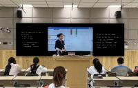 China 98 Inch Capacitive Nano Smart Digital Blackboard with 3840×2160 Resolution and 350cd/m² Brightness for School Teaching for sale