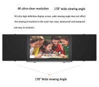 China 86 Inch Smart Digital Blackboard with Infrared Touch and Dual OS for Interactive Whiteboard Solutions for sale