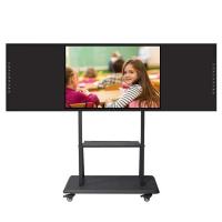 China 75 Inch Interactive Smart Digital Blackboard with 40 Touch Points and Dual OS for Classroom Teaching for sale