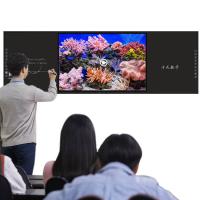 China 75-Inch Interactive Smart Digital Blackboard with Infrared Touch, 40-Point Multi-Touch and 60 Million Touch Lifetime for Classroom Teaching for sale