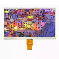 China 10.1 Inch TFT LCD Display Module 1024×600 Resolution RGB 50-Pin Interface with 350 cd/m² Brightness for sale