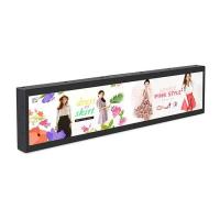 China Custom Bar Type LCD Display 32-65 Inch with 3840×2160 Resolution and 3000:1 Contrast Ratio for Wall/Floor Mounting for sale