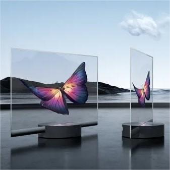 China Desktop Type Transparent OLED Screen Display with High-Definition Resolution and High Refresh Rate for OEM Applications for sale