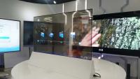 China OLED Transparent Display with High-Definition Resolution and Low Power Consumption for Advertising and Digital Signage for sale