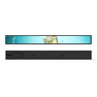 China Industrial Bar Type Digital Signage Display 32-65 Inch with 350-500 cd/m² Brightness and Android/Windows OS for sale
