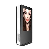 China High Brightness Outdoor Digital Signage 2000-3000cd/m² with 32-75 Inch Weatherproof LCD Display for sale