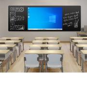 China 86 Inch 4K Smart Nano Blackboard with 10 Point IR Touch Panel for Interactive School Teaching for sale