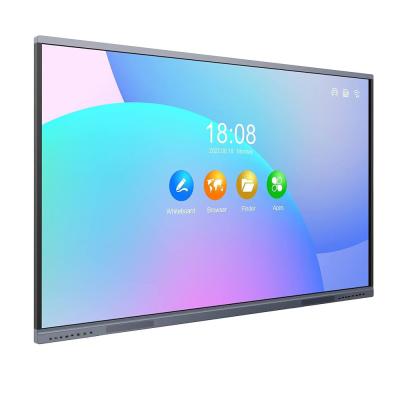 China 98 Inch Instant Response Interactive Touch Screen Whiteboard with Infrared Technology for sale