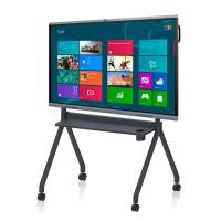 China 75 Inch 4K Interactive Touch Screen Whiteboard with 20-Point Touch for Indoor Use for sale