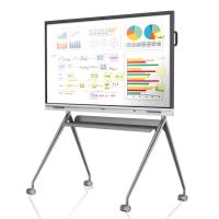 China 4K 75-inch Interactive Whiteboard with 20-Point Touch, Dual OS Support and 3840×2160 Resolution for Education for sale