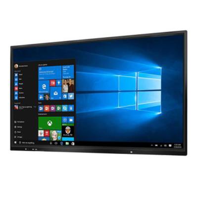 China 65-inch 4K Interactive Whiteboard with 20-Point Touch, 3840×2160 Resolution and Dual Android/Windows Systems for sale