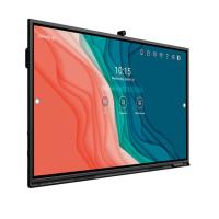 China 86 Inch 4K Interactive Touch Screen Whiteboard with 20-Point Infrared Touch and Dual Android/Windows Systems for sale