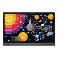 China 75-inch 4K Interactive Electronic Whiteboard with 3840×2160 Resolution and 20-Point Touch for Conference Rooms for sale