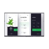 China 4K Electronic Interactive Touch Screen Whiteboard 65-100 Inch with 20-Point Touch and Dual OS for Education Office for sale