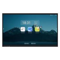 China 75 Inch 4K Resolution Infrared Touch Interactive Whiteboard with USB HDMI Connectivity for sale