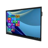 China 4K Interactive Touch Screen Whiteboard Training Panel with 20-Point Touch, 65-100 Inch Screens, and Dual OS Support for sale