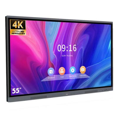 China 98 Inch Wall Mounted Interactive Touch Screen Whiteboard with 3840*2160 Resolution for Office Use for sale