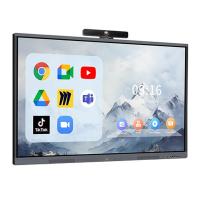 China 65 Inch High Definition Interactive Touch Screen Whiteboard with Infrared Touch Technology for sale