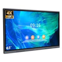 China 65 Inch High Definition Interactive Touch Screen Whiteboard with Infrared Touch Technology for sale