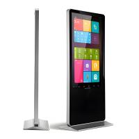 China Floor Standing Digital Signage Display 42-65 Inch Touch Screen with 8GB 16GB Storage and 1920x1080 Resolution for sale