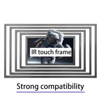 China Commercial Infrared Touch Screen with 90% Light Transmission and 8ms Response Time for Business Advertising for sale
