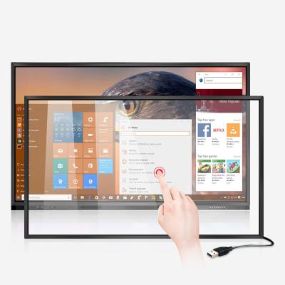 China Infrared Touch Screen Panel with 8ms Response Time, 90% Light Transmission for Industrial and Commercial Applications for sale