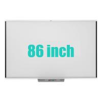 China 86-Inch 4K Smart Conference Interactive Whiteboard with 10-Point Touch and Dual OS Support for sale