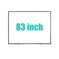 China 83 Inch Smart Interactive Whiteboard All-in-One Machine with 4K Resolution and 20-40 Point Touch Technology for sale