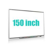 China 150 Inch 4K Interactive Electronic Smart Whiteboard for Classroom with 20-40 Point Touch and Dual OS Support for sale