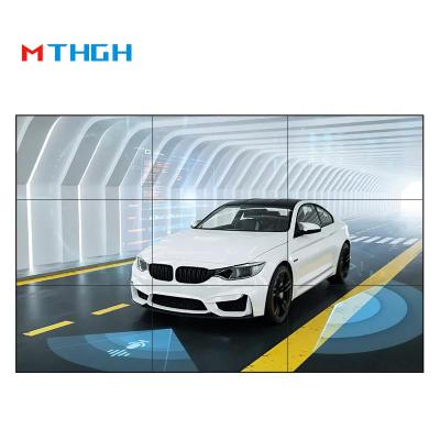 China 65 Inch LCD Splicing Screen with 500 Nits Brightness and 3.5mm Ultra-Narrow Bezel for 4K Video Wall Displays for sale