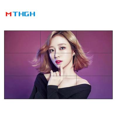 China MTHGH 55 Inch 4K LCD Video Wall Display with 1.8mm Bezel, 500 Nits Brightness for Commercial Advertising for sale