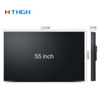 China 55 Inch 4K LCD Video Wall Display with 1.8mm Ultra-Narrow Bezel, 500 Nits Brightness & 3840×2160 Resolution for sale