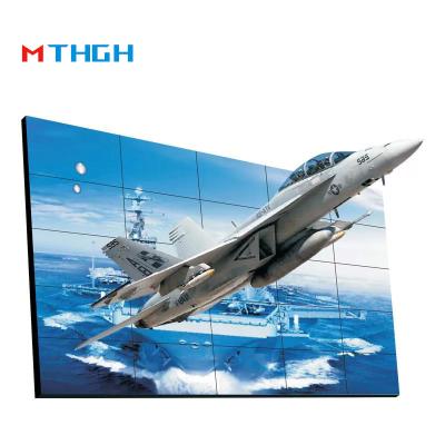 China 75 Inch 3.5mm Bezel LCD Video Wall Display with 500 Nits Brightness and 1920×1080 Resolution for Commercial Advertising for sale