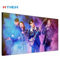 China 55 Inch LCD Video Wall Display with 3.5mm Bezel, 3840×2160 Resolution and 500 Nits Brightness for Digital Advertising for sale