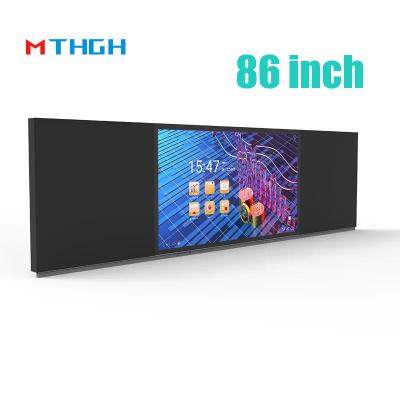 China 86 Inch Wall Mounted Smart Digital Blackboard with 4K Resolution for Classroom Teaching for sale