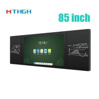 China 85 Inch 4K Anti-Glare Electronic Blackboard with 3840×2160 Resolution and 500cd/m² Brightness for Teaching for sale