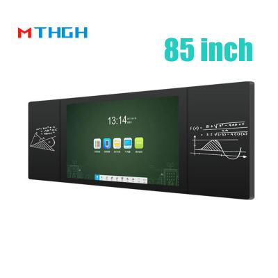 China 85 Inch 4K Anti-Glare Electronic Blackboard with 3840×2160 Resolution and 500cd/m² Brightness for Teaching for sale