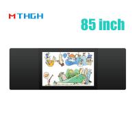 China 85 Inch 4K Anti-Glare Electronic Blackboard with 3840×2160 Resolution and 500cd/m² Brightness for Teaching for sale