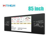 China 85 Inch 4K Anti-Glare Electronic Blackboard with 3840×2160 Resolution and 500cd/m² Brightness for Teaching for sale