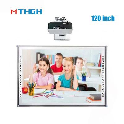 China 120-Inch 20-Point Interactive Smart Whiteboard with 3840×2160 Resolution for Business and Education for sale