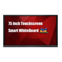 China 75 Inch Interactive Touch Screen 4G/8G/16G/32G/64G/128G/512G Optional Quad Core Processor for sale